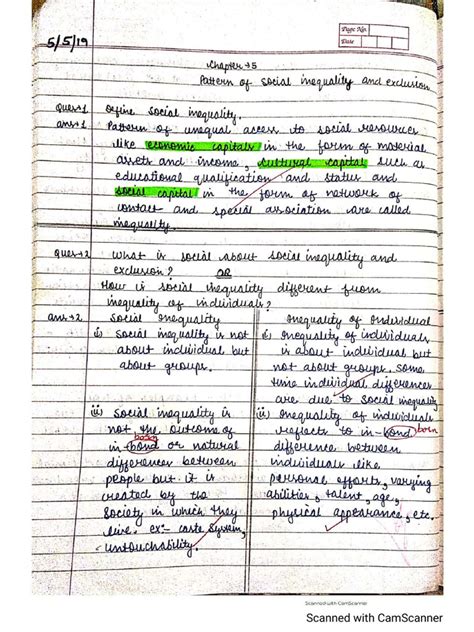Ch 5 Patterns Of Social Inequality And Exclusion Pdf