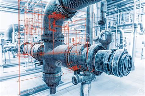 Detailed View Of An Isolated Handheld Diagnostic Tool For Pipe Inspection In An Industrial
