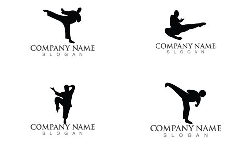 Karate Logo Vector Design Graphic By Nur Design · Creative Fabrica Karate Logo Vector Design Graphic By Nur Design · Creative Fabrica