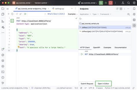 Building Apis With Django Rest Framework Pycharm Documentation