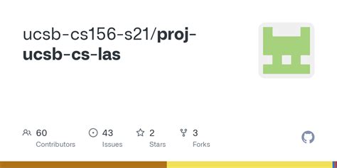 Github Ucsb Cs156 S21proj Ucsb Cs Las