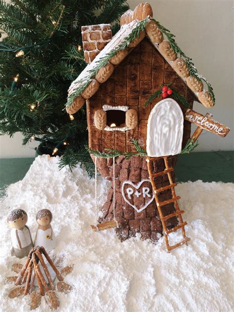 17 Gingerbread Treehouse Ideas Gingerbread Gingerbread House Christmas Gingerbread House