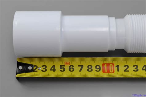 K116 Длинная гофра для сифона, 1 1/2*40/50, 541-1371 мм — T-WAY