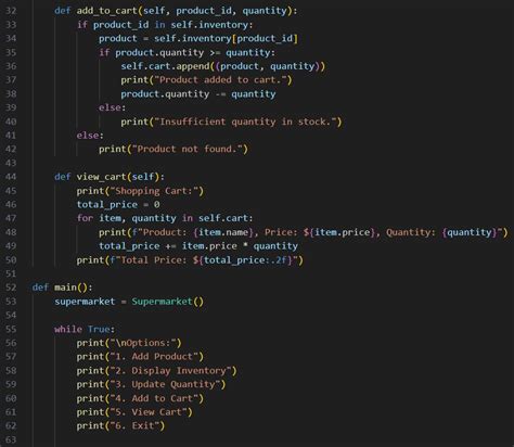 sergey reizman on linkedin py code for supermarket part 2 product class the product class defines…