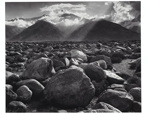 Ansel Adams 19021984 Mount Williamson Sierra Nevada From
