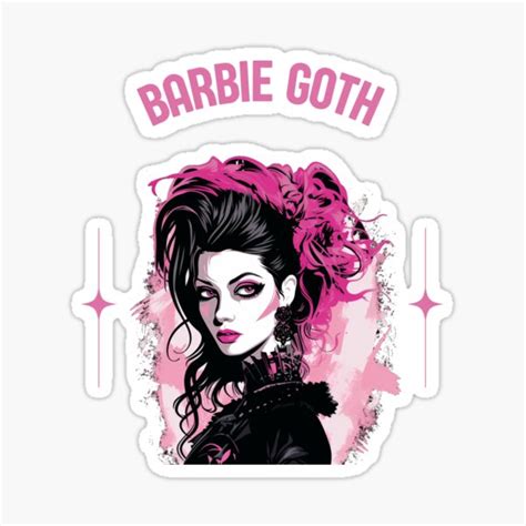 Barbie Goth Vintage I Am Become Death Sticker For Sale By Mateusz Majcherek Redbubble