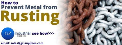 How To Prevent Metal From Rusting How To Protect Your Property From Rust GZ Industrial Supplies