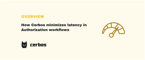 How Cerbos Minimizes Latency In Authorization Workflows Dev Community