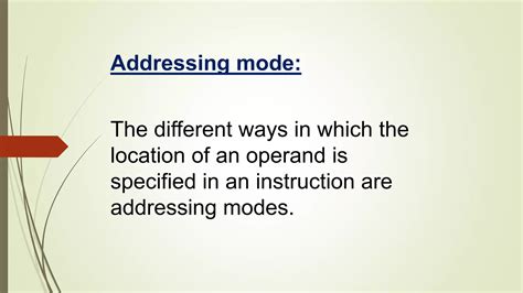 Addressing Modes Pptx
