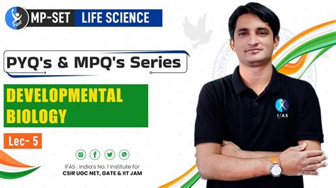 MP SET Life Science PYQ S MPQs Developmental Biology L YouTube