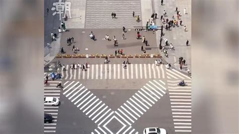 杭州这个x型斑马线火了凤凰网视频凤凰网