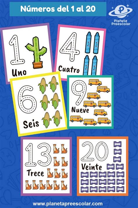 Con Estas Tarjetas Los Peque Os Podr N Remarcar Los N Meros Del Al Adem S Contienen El