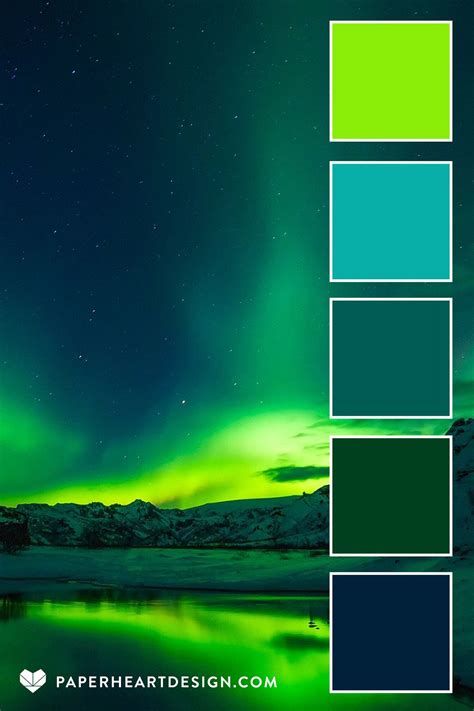 Color Palette Terrific Teal — Paper Heart Design Neon Colour Palette Color Schemes Colour