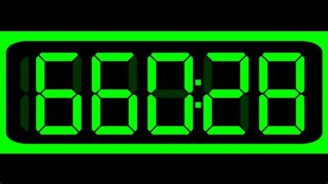 1000 Seconds 16 40 Minutes Countdown Digital Stopwatch Version