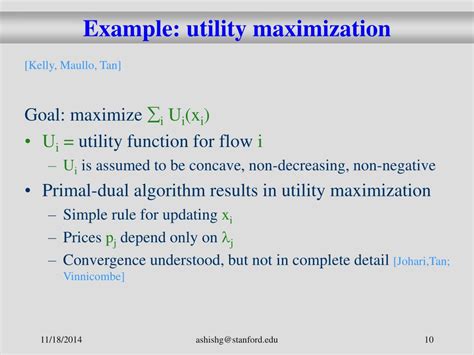 Ppt Bandwidth Allocation With Multiple Objectives Or What Can We Do
