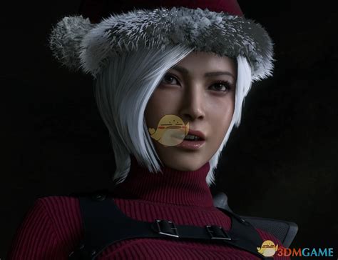 《生化危机4：重制版》艾达圣诞老人帽子头饰mod电脑版下载 叽哩叽哩游戏网acg（g站）