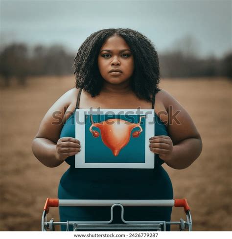 Plus Sized Black Woman Nature Supermarket Ai Generated Image 2426779287