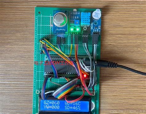 261 基于51单片机dht11温湿度烟雾浓度光照强度环境监测系统源程序原理图元件清单温湿度烟雾时钟 Csdn博客