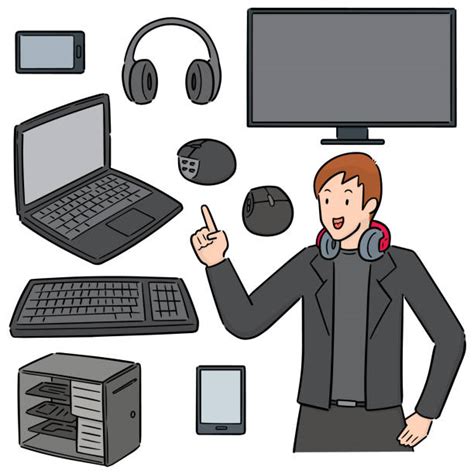 140 項computer Cartoon Computer Monitor Cpu插圖檔、免版稅向量圖形及美工圖案 Istock