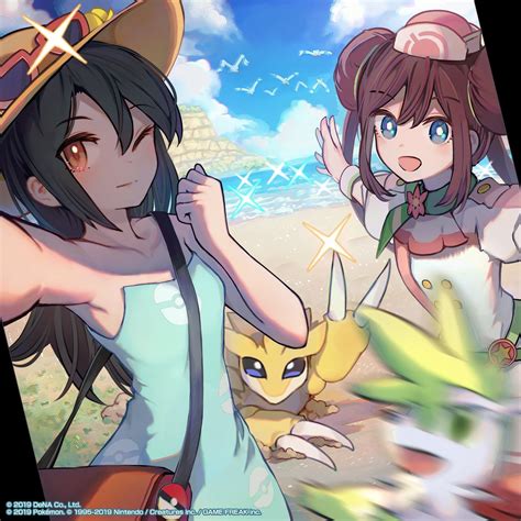 Danbooru Arts On Twitter Worlds Pokemon Pokemon Game Pokemon