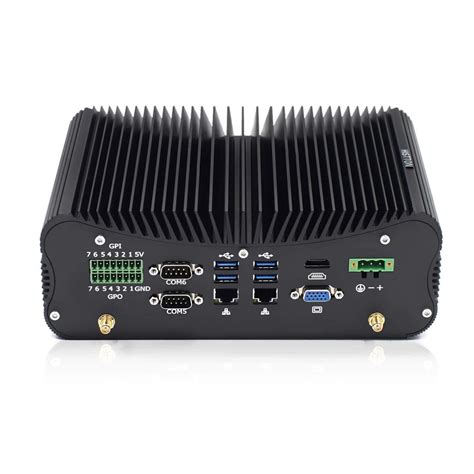 HISTTON Fanless Industrial Mini PC Intel Core I7 10510U 16GB RAM 256GB SSD 1TB HDD Mini