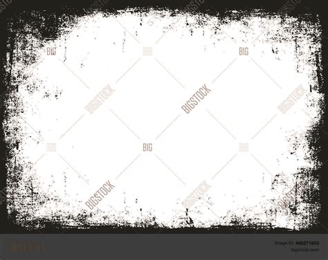 Grunge Border Vector Vector And Photo Free Trial Bigstock