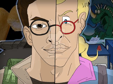 Ghostbusters Cartoon Egon Dead