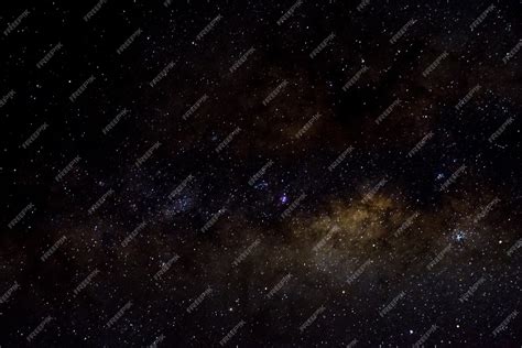 Étoiles Et Galaxie Espace Extra Atmosphérique Ciel Nuit Univers Fond