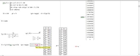Scalar Value Error With Matrix Work Ptc Community