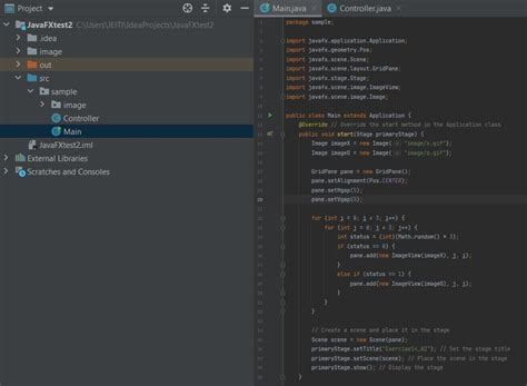 Why The Program Gets The Error In Javafx Stack Overflow