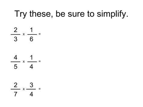 Multiply Fractions Algorithm1 Ppt