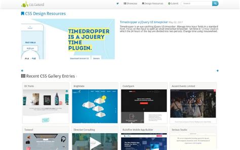 Top 20 Css Galleries To Submit Your Websites In 2019 Premiumcoding