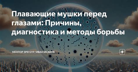 Плавающие мушки перед глазами Причины диагностика и методы борьбы Ментор зрения Иван