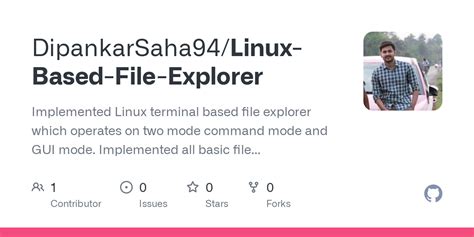 Github Dipankarsaha94 Linux Based File Explorer Implemented Linux Terminal Based File