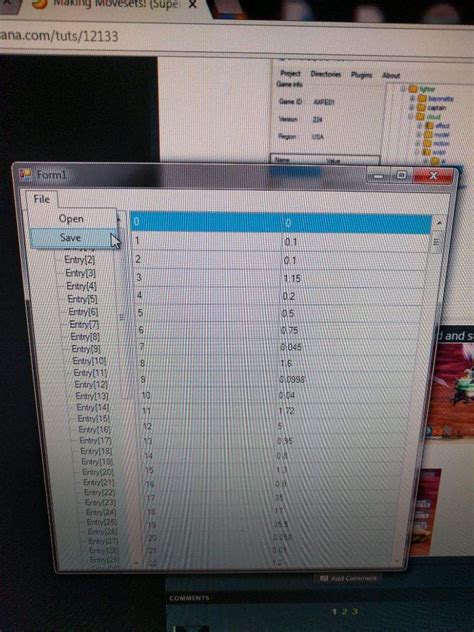 modding guide editting values without using sm4sh command smash amino