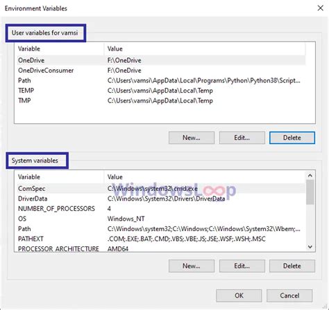 Environmental Variables Windows 10 Java Development Kit Jdk