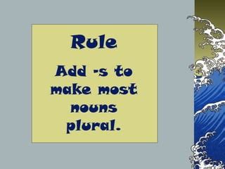 PPT Singular And Plural Nouns PPT