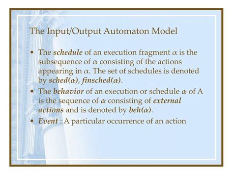 Ppt Introduction To Inputoutput Automata And Composition Techniques
