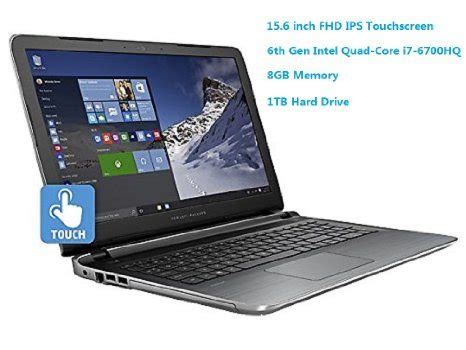 Pavilion Flagship Laptop Th Gen Skylake Intel I Hq Quad Core Processor M Cache