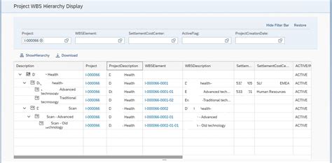 Sap S4 Hana Custom Fiori App For Project And Wbs Us Sap Community