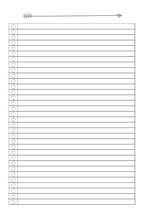 Bullet Journal Lined Notepad With Arrows Bullet Journal Lined Notepad With Arrows