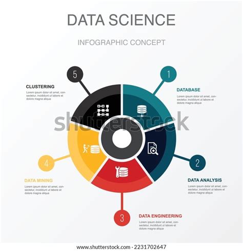 Database Data Analysis Data Engineering Data Stock Vector Royalty Free