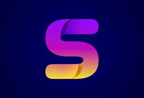 추상 종이 접기 편지 S 로고 디자인 서식 파일입니다 플랫 스타일 응용 프로그램 아이콘입니다 벡터 그림 개체 그룹에 대한 스톡 벡터 아트 및 기타 이미지 Istock