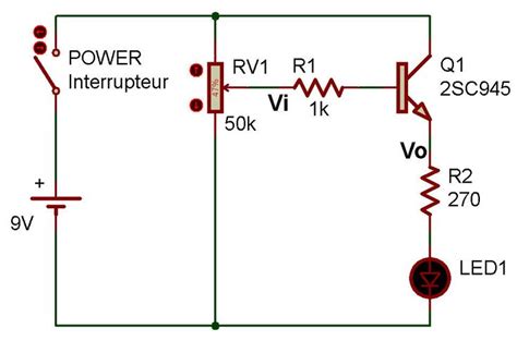 Transistor Emitter Follower Circuit Diagram