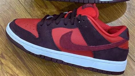 Shoes For Men And Women This Nike Sb Dunk Low Is Cherry Flavored