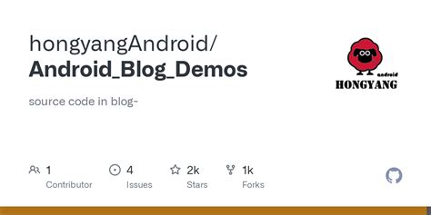 github hongyangandroid android blog demos source code in blog~