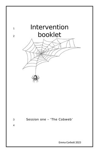 Reading Comprehension The Cobweb Teaching Resources