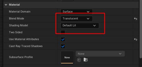 Issue Creating Translucent Material Layer For Material Layers Blend In Ue5 Real Time Vfx