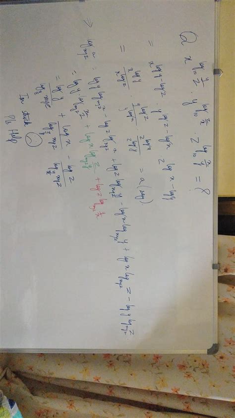 Stuck On A Logarithm Question What Can I Do Now Raskmath