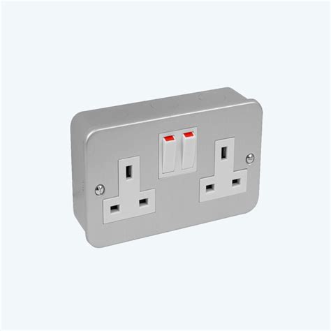 13 Amps Socket Double My Building Store